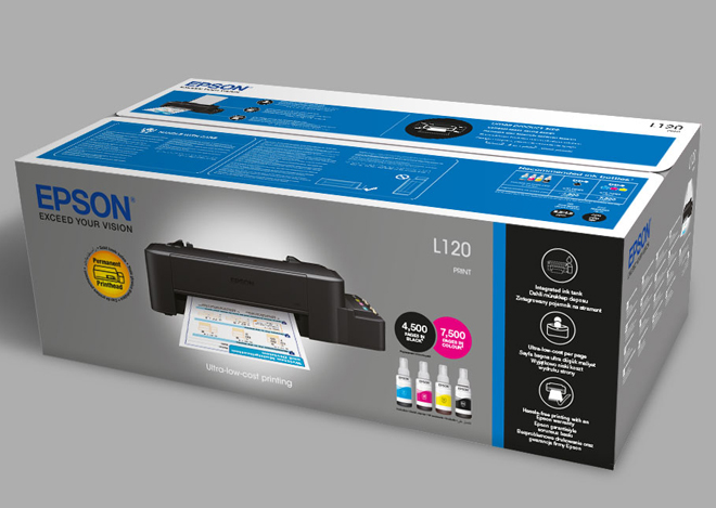 Epson hardware packaging - Adworks Design | St Albans