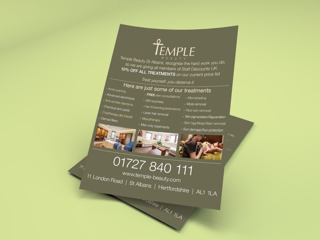temple_brochure - Adworks Design | St Albans